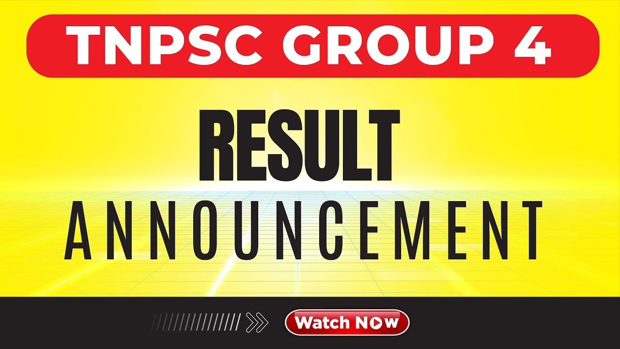TNPSC Group 4 Result 2023 Official Announcement Shanju Official tnpsc-group-4-result-2023-official-announcement-shanju-official
