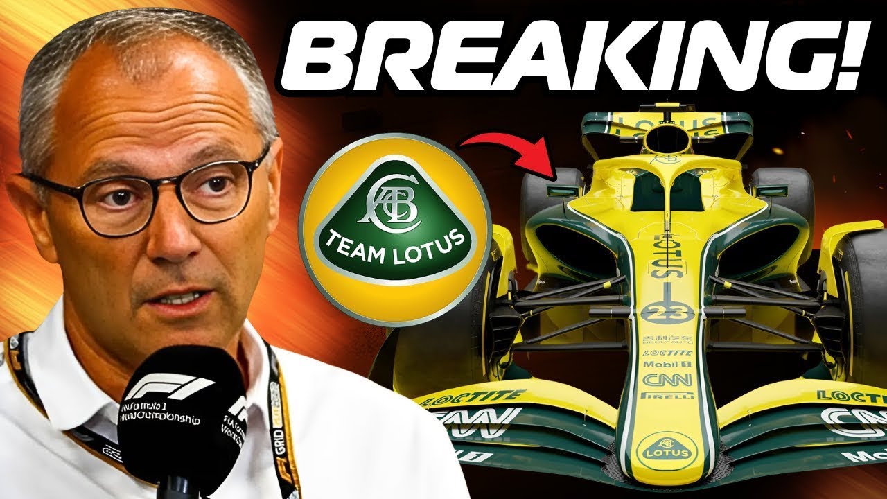 The Legend Returns? Decoding the Massive News from Lotus F1 - YouTube