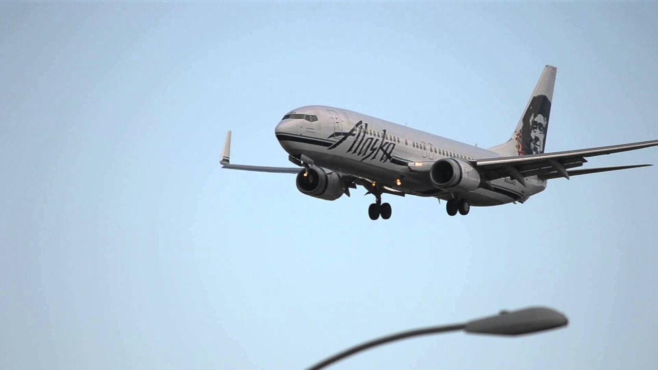 Alaska Airlines Boeing 737-800 [N533AS] (Lei Livery) Landing At LAS ...