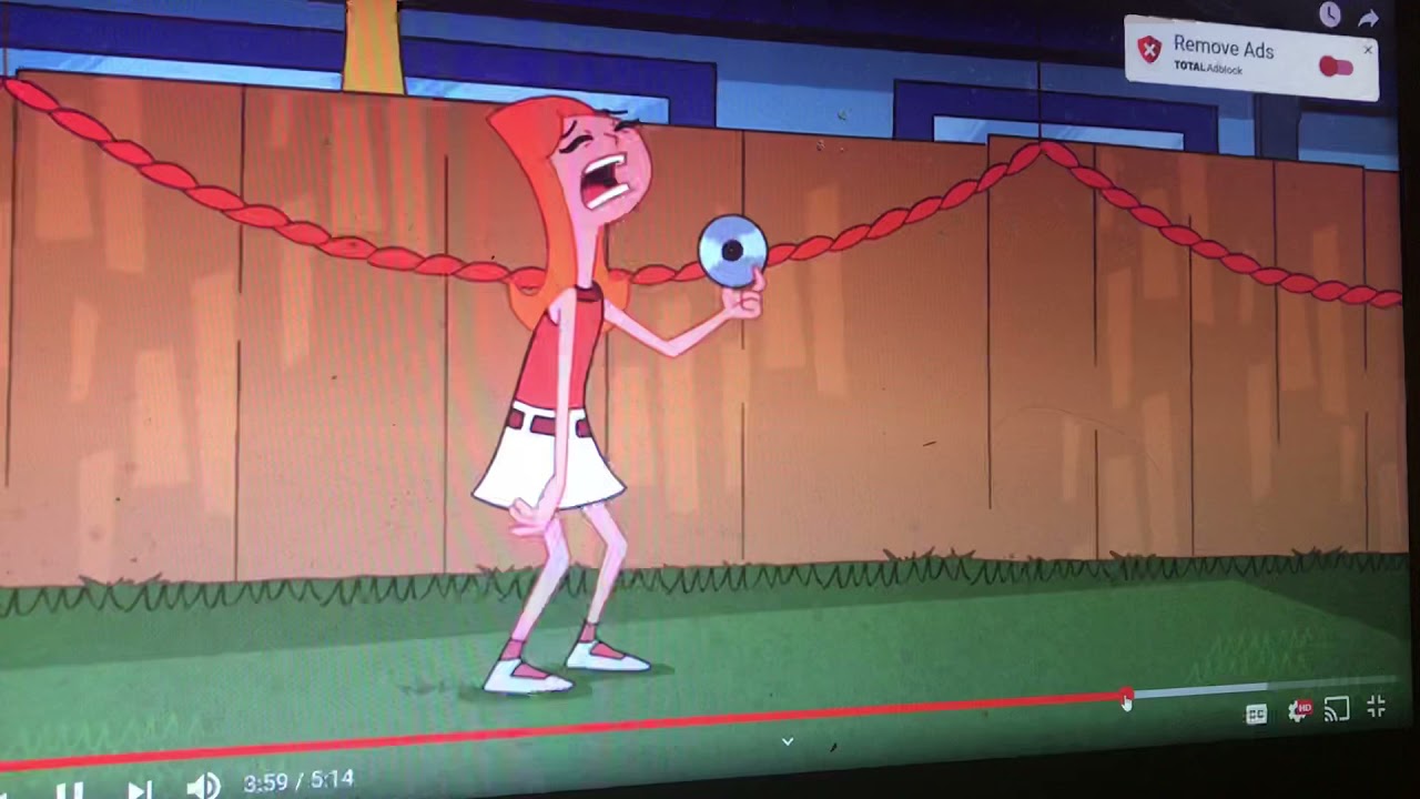 Candace Flynn crying from Phineas and Ferb from Phineas birthday clip o ...