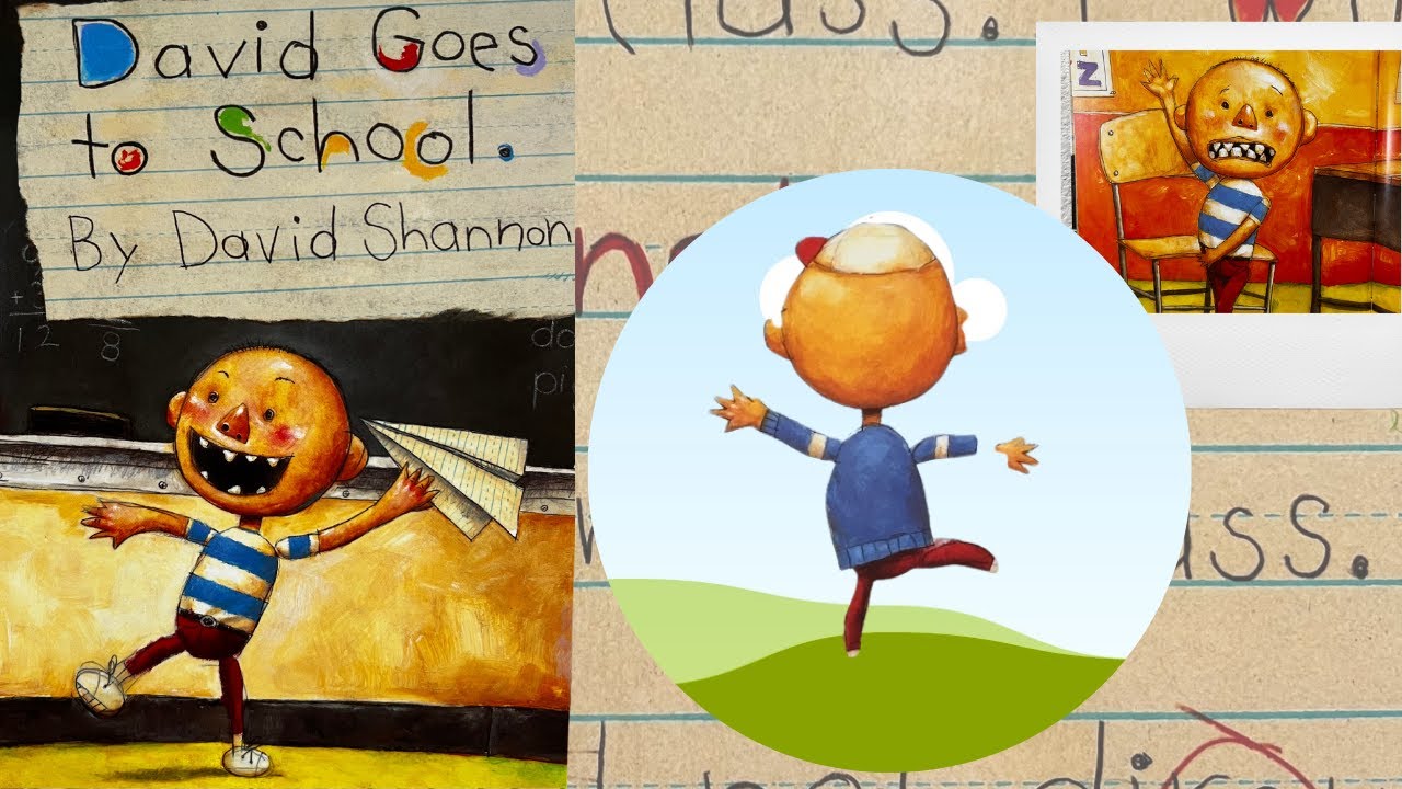 📝DAVID BOOK! Read aloud…"David Goes to School" By: David Shannon🛝 - YouTube
