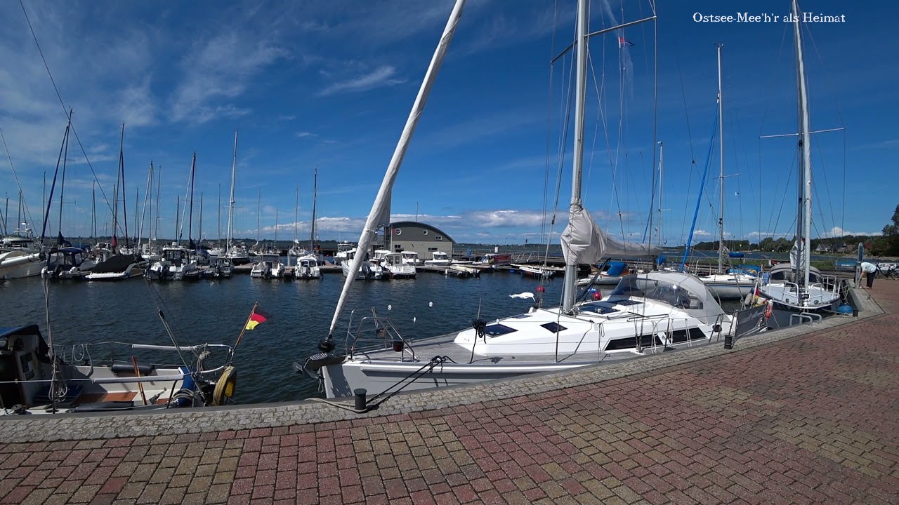 Hafen in Wiek auf Rügen - Reise -Urlaub an der Ostsee - YouTube