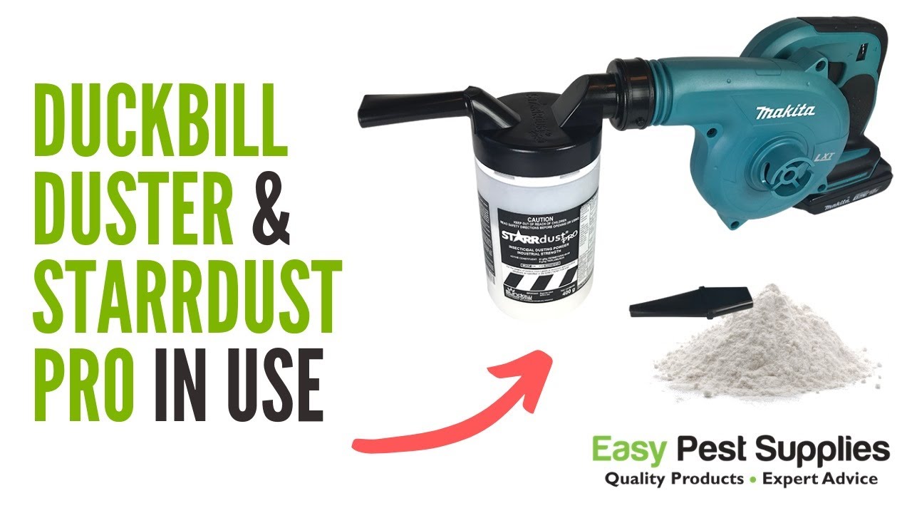 Starrdust PRO & Duckbill Duster in Use - YouTube