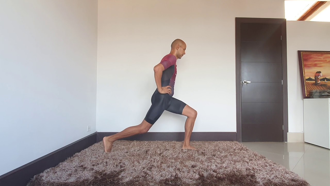 Extensor de rodilla, tijera estática - YouTube