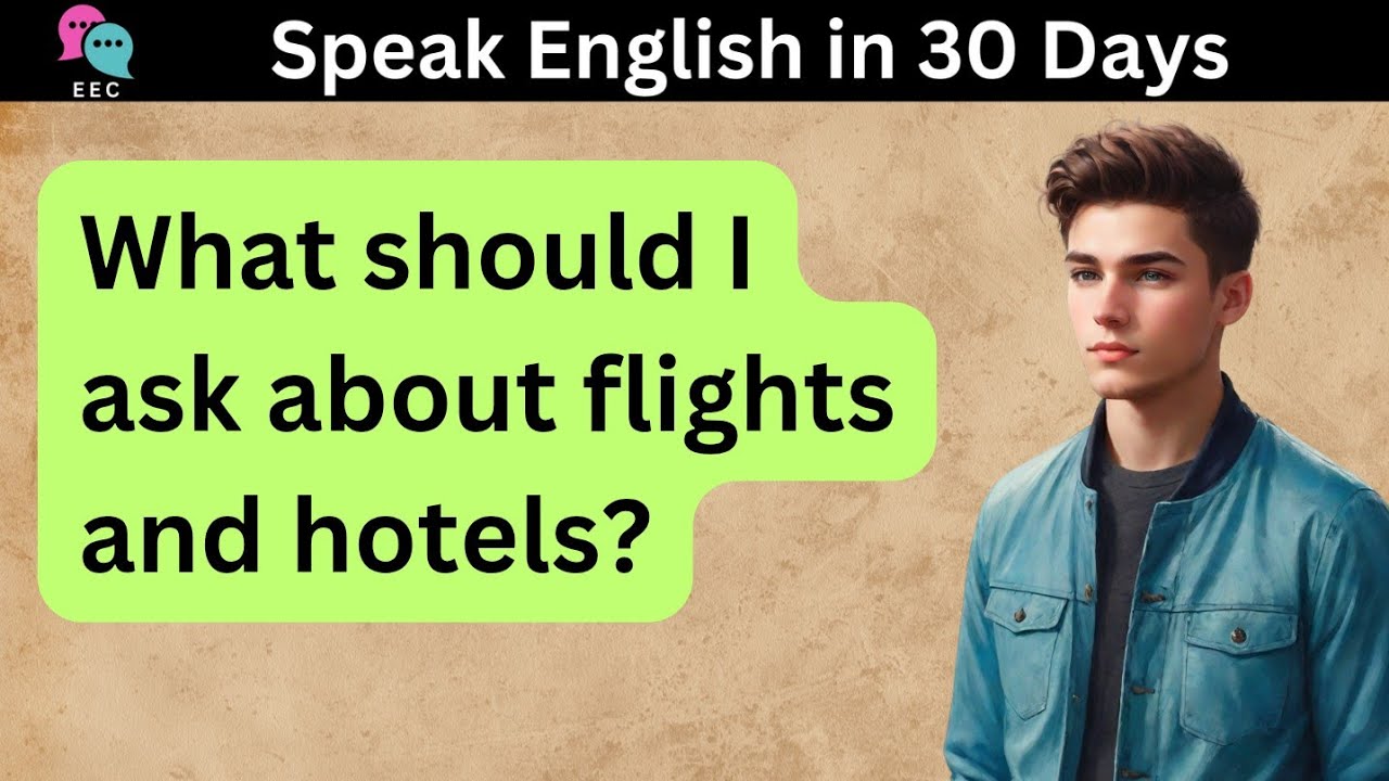 Booking a Vacation Trip English Conversation Practice - YouTube