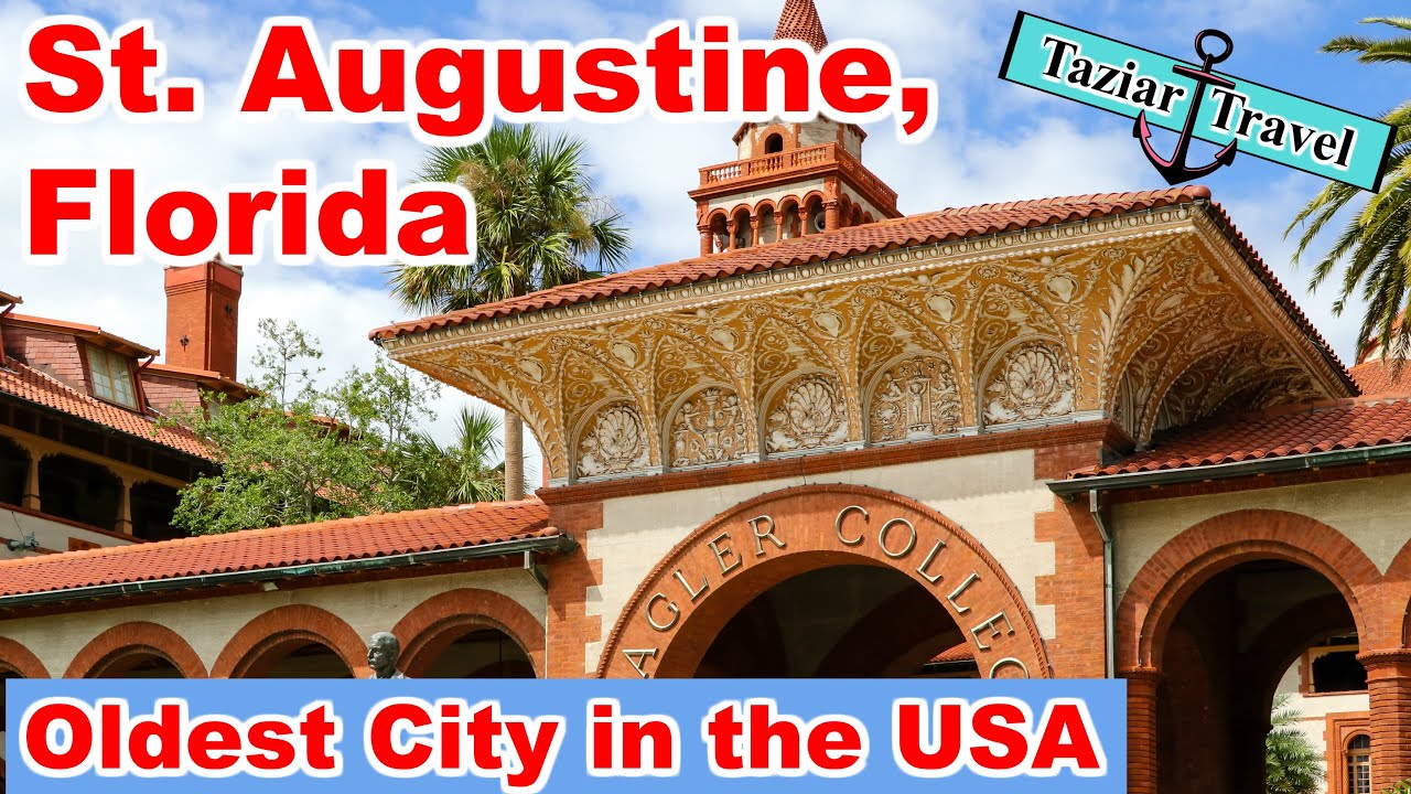 St Augustine Florida with Red Train Tours - YouTube