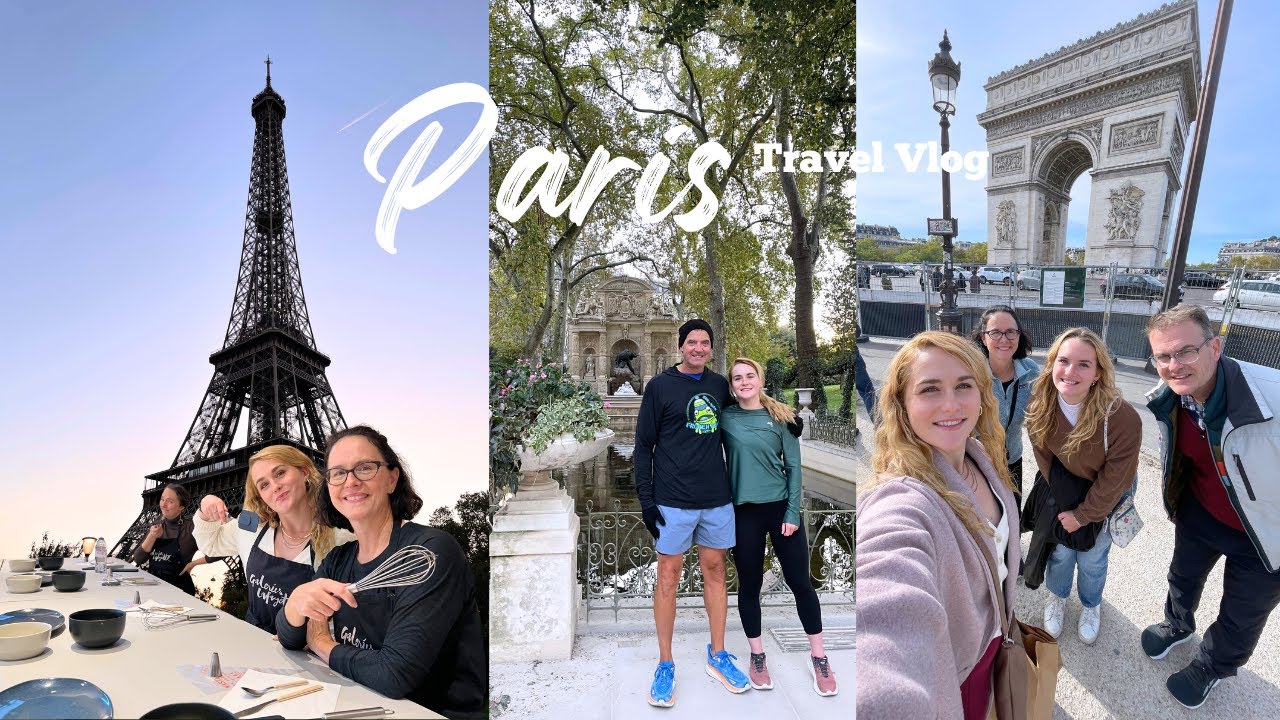 Travel Vlog 2: Paris France - Paris Garden Tour, Champs-élysées, and ...