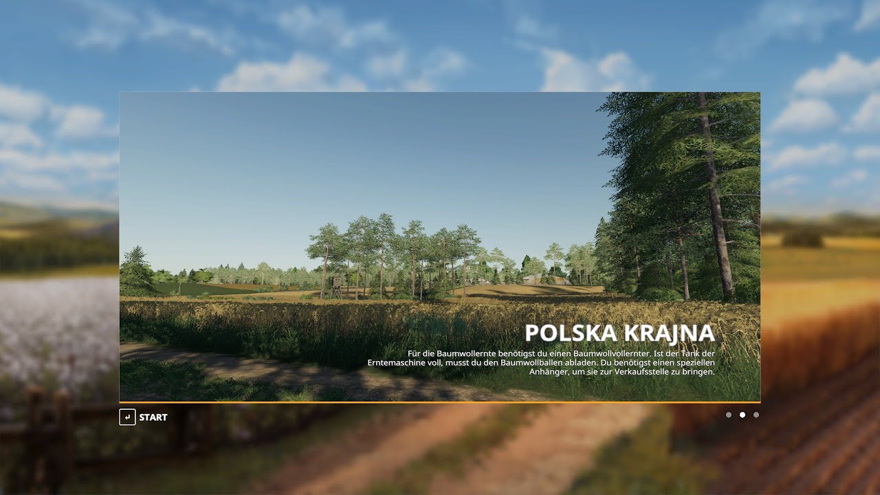 FS19 Polska Krajna Fly Thru - YouTube
