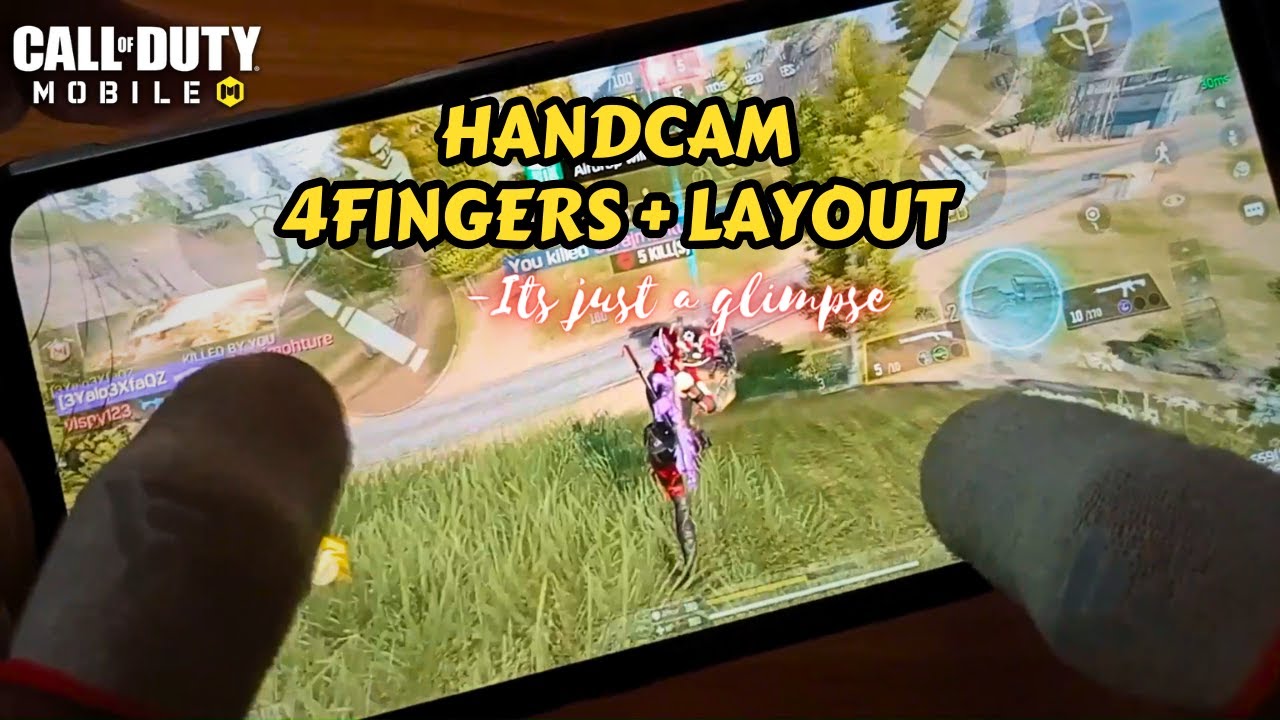 4 finger claw - Handcam - Best Layout - Call of Duty Mobile - Battle ...