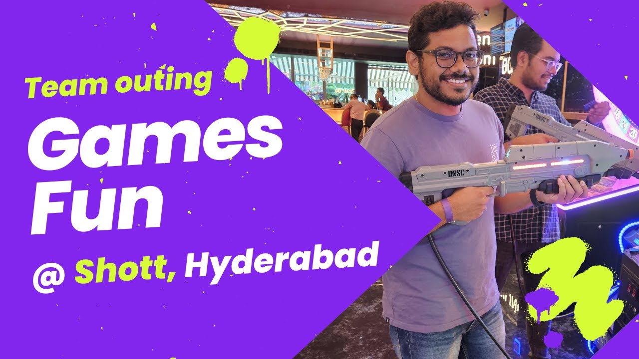 Fun day @ Shott, Hyderabad | Team Outing | Bowling | Gaming Arcade ...