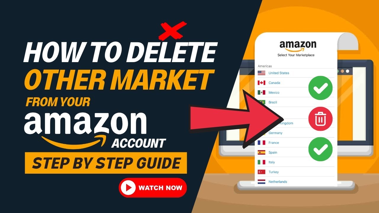 How to Delete Other Market Places from Amazon Seller Central | Complete ...