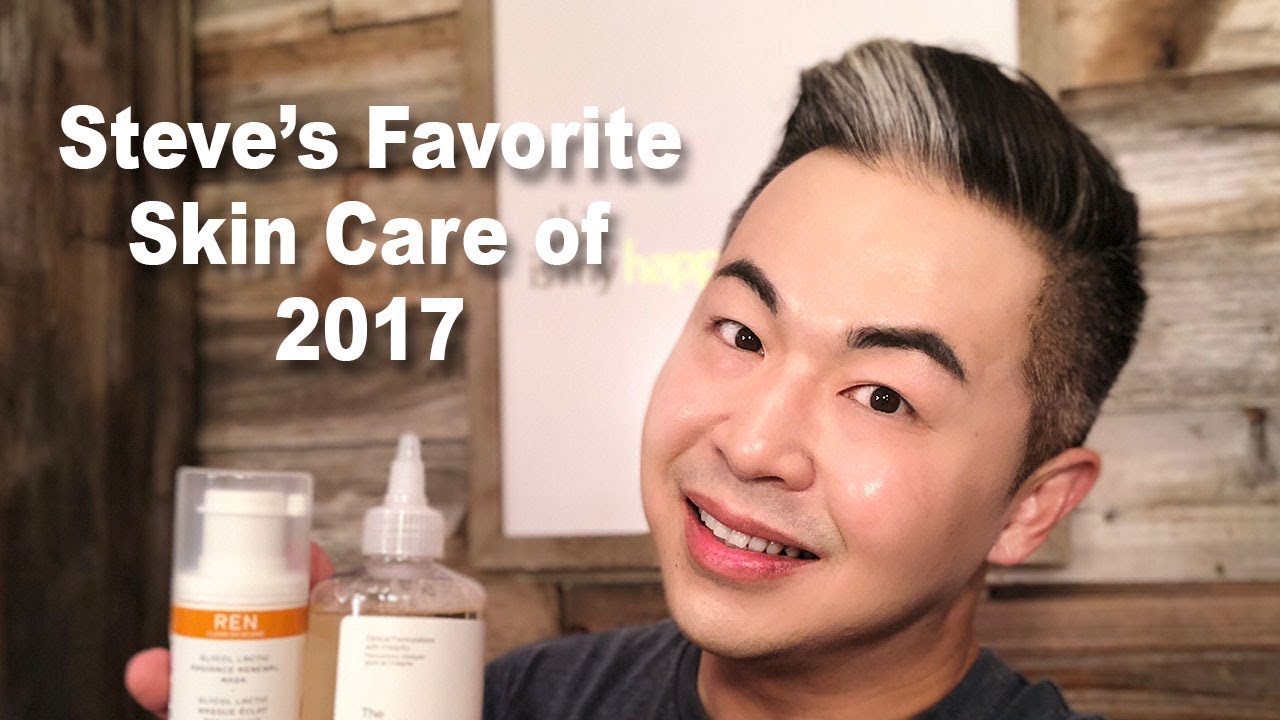 Steve Jan Favorite Skin Care of 2017 - YouTube