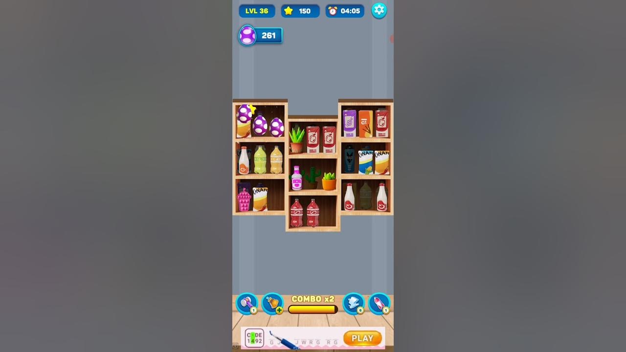 Stuff Sort - Sorting Master Level 36 Gameplay Walkthrough Android IOS - YouTube