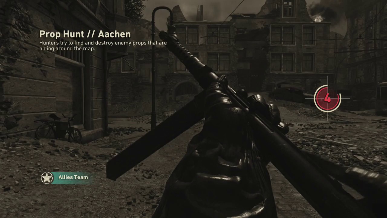 Call Of Duty: WW2 Prop Hunt Gameplay - YouTube