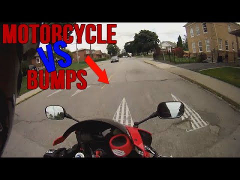 Motorcycle VS Bumps - Episode 1 - YouTube