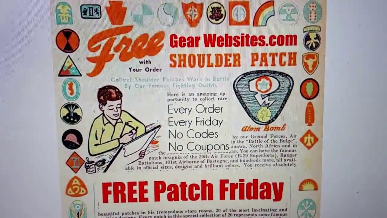 FREE Patch Friday - Thank You - GearWebsites.com - YouTube