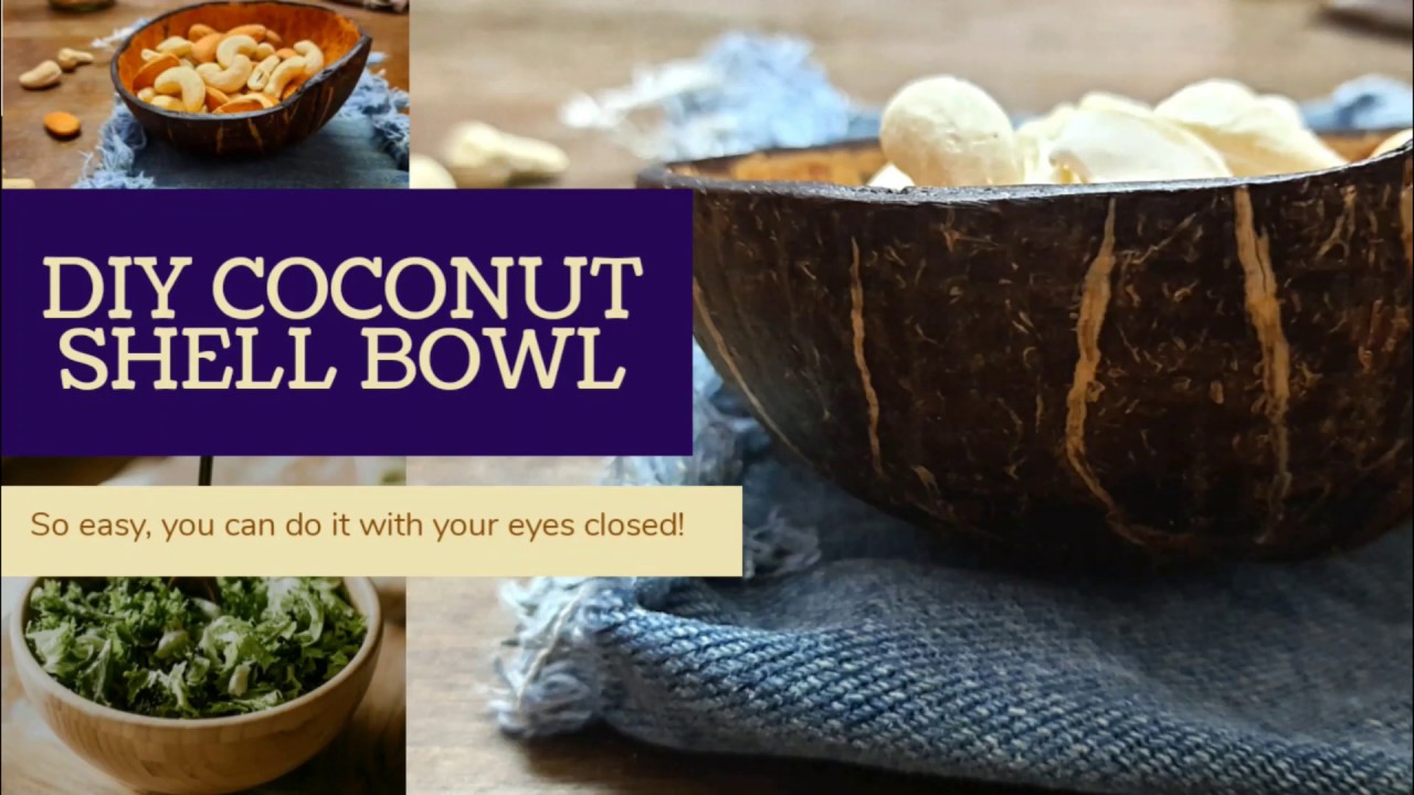 DIY Coconut Shell Bowl || Artisan Crafts || Reusable Crafts || Handmade ...