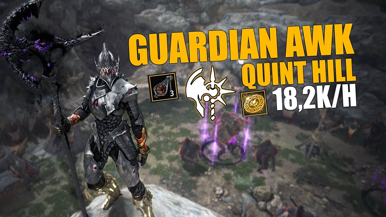 BDO | Guardian Awakening | Quint Hill| 18k/h (LVL2 + Agris Fever ...
