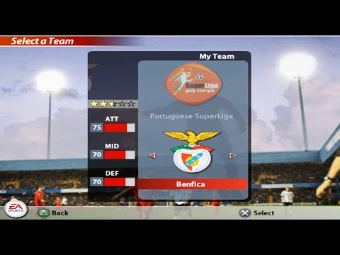 Fifa 2005 PS2 All teams