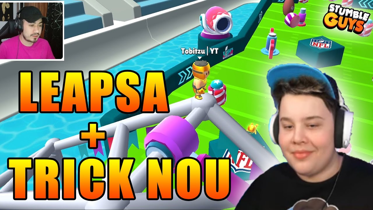 LEAPSA cu iSilent pe Stumble Guys 😱 - YouTube