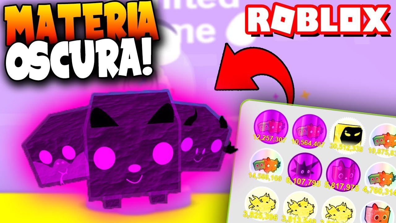 ¡PETS de MATERIA OSCURA! ACTUALIZACION 11 - Roblox: Pet Simulator - YouTube