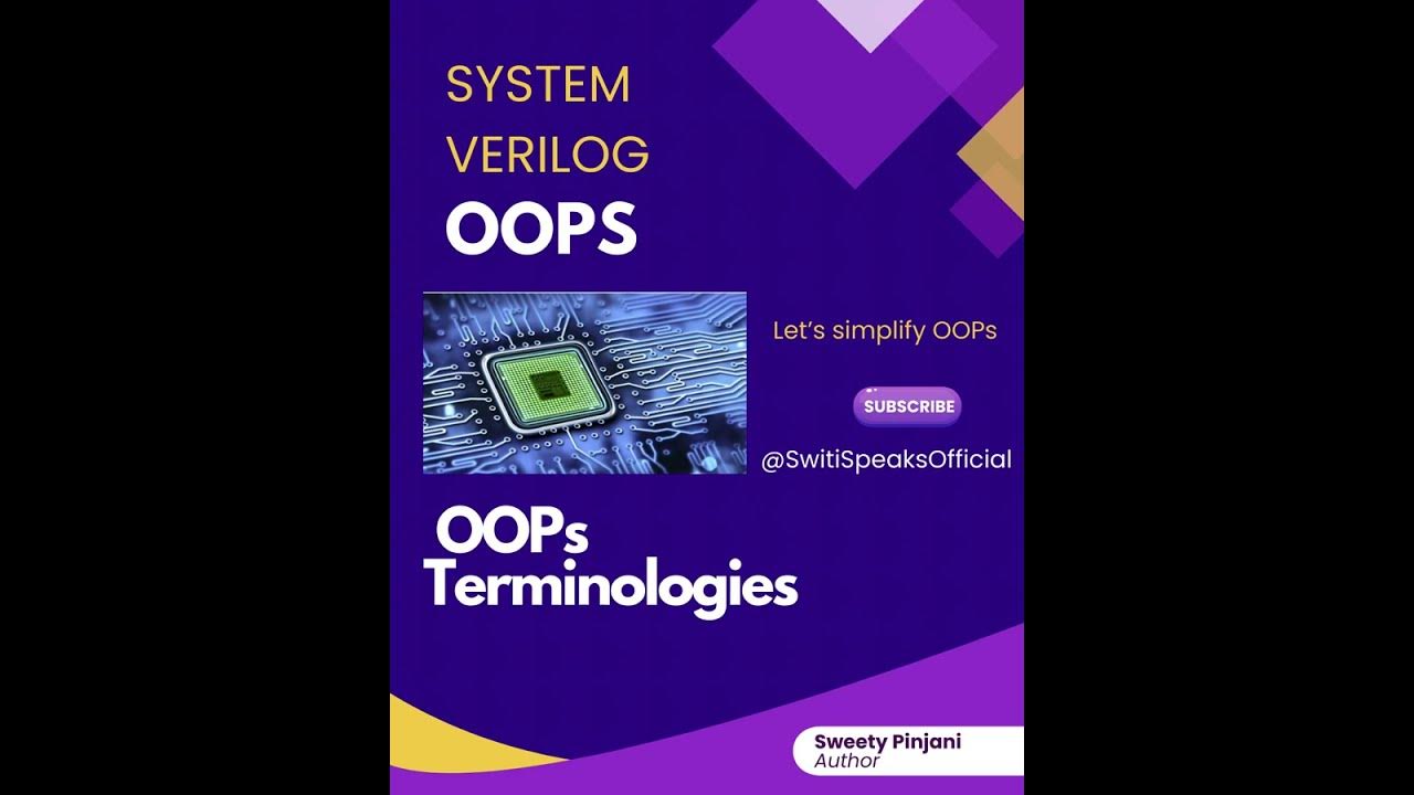 Oops Terminologies Switispeaksofficial Systemverilog Oop Coding Programming Youtube