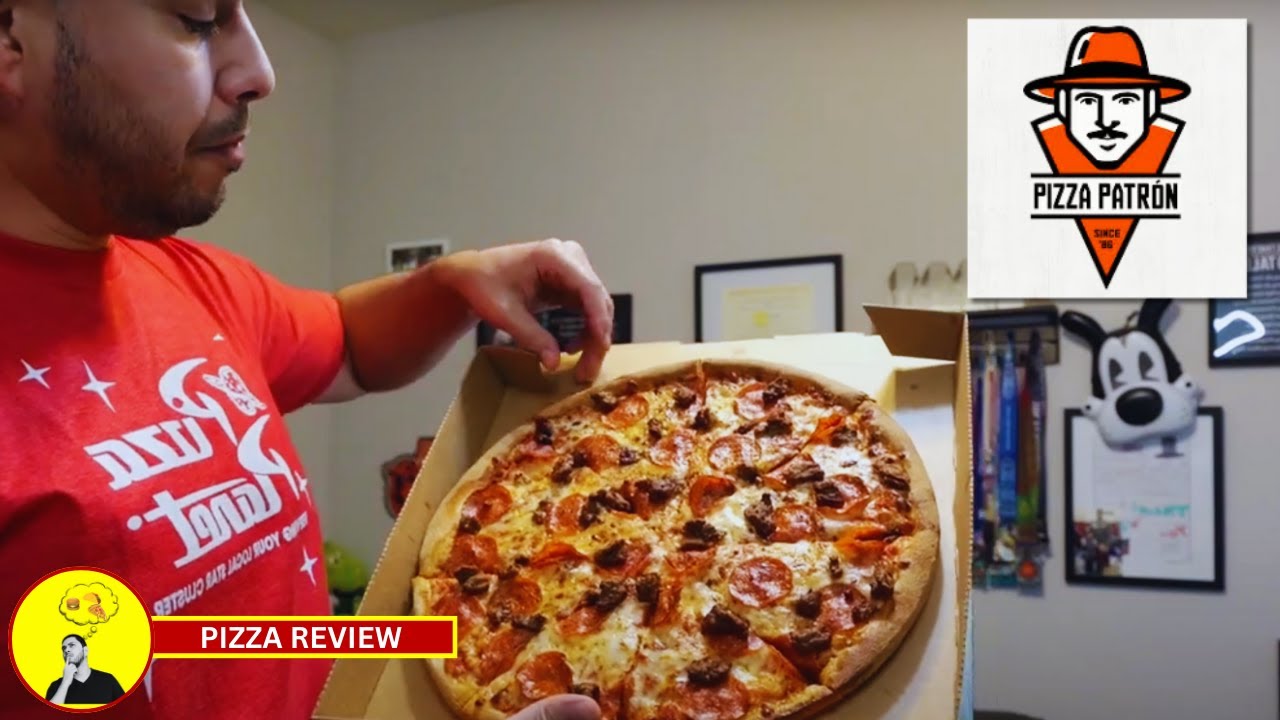 Pizza Review - Pizza Patron Sausage Pepperoni - YouTube