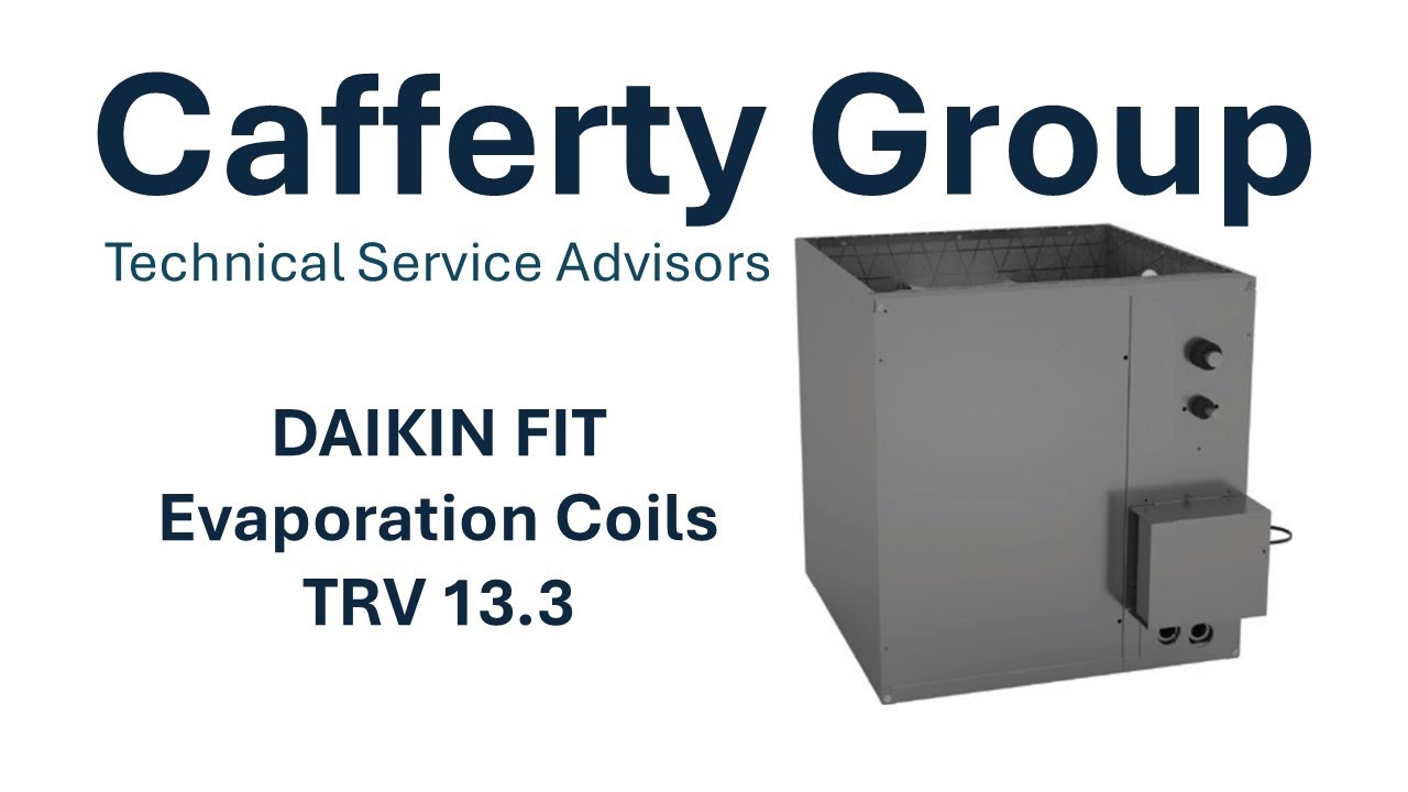 Daikin FIT R32 Cased Coils TRV 13.3 - YouTube