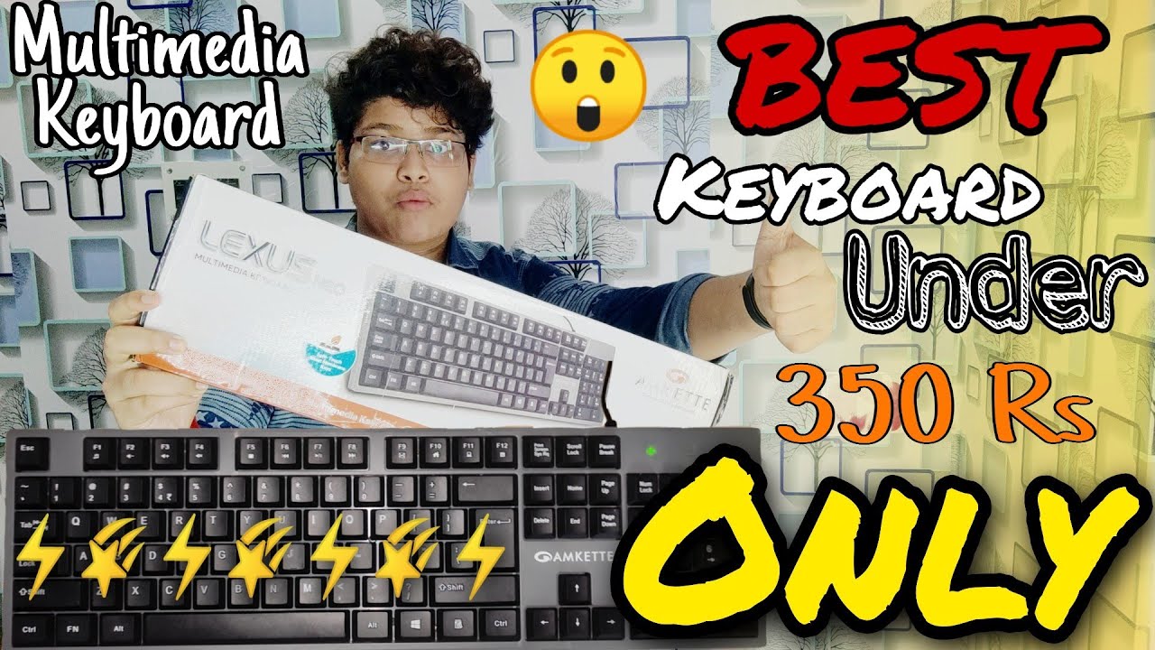 Best Keyboard Under 350 To 400 Rs/best multimedia keyboard under 500 ...