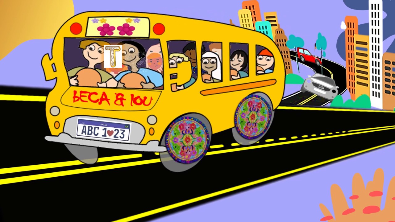 A Roda do Ônibus | Música Infantil| Mundo da Beca e Lou - YouTube