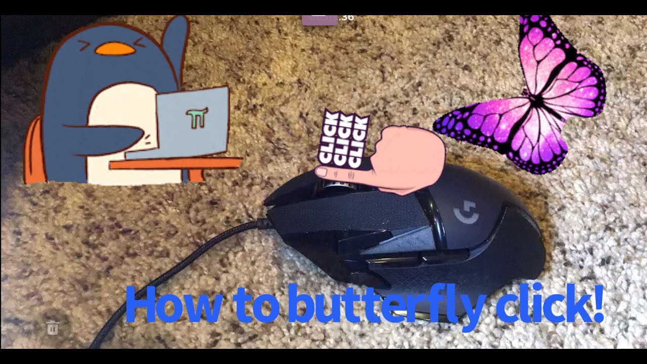 How to butterfly click any mouse! 15+ CPS!! - YouTube