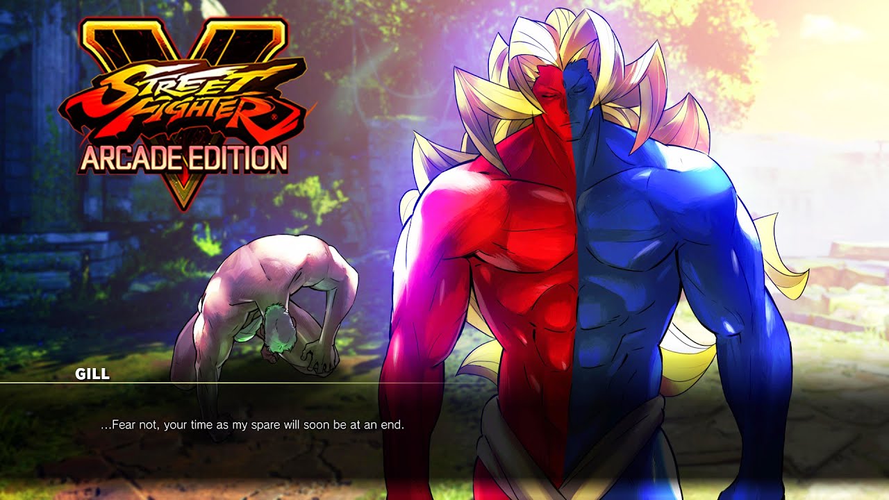 Street Fighter 5 Arcade Edition - Gill's Story Mode Playthrough - YouTube