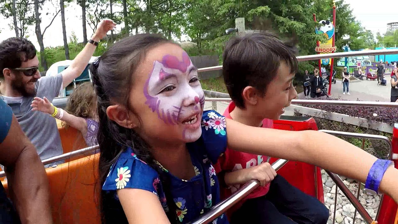 Canada's Wonderland kids rides - YouTube