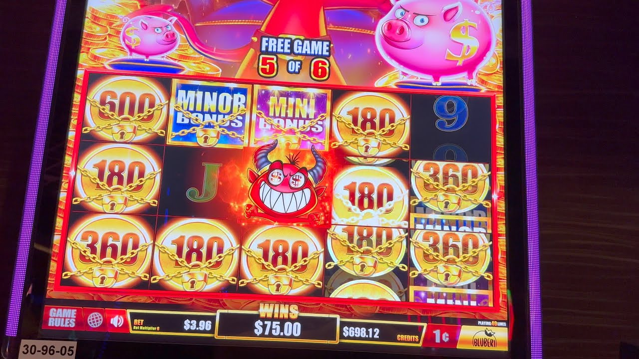 $100 IN LOOK HOW MUCH I WON ON DEVILS LOCK - YouTube