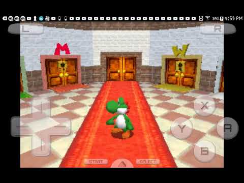 Yoshi Sleeping in Super Mario 64 DS - YouTube