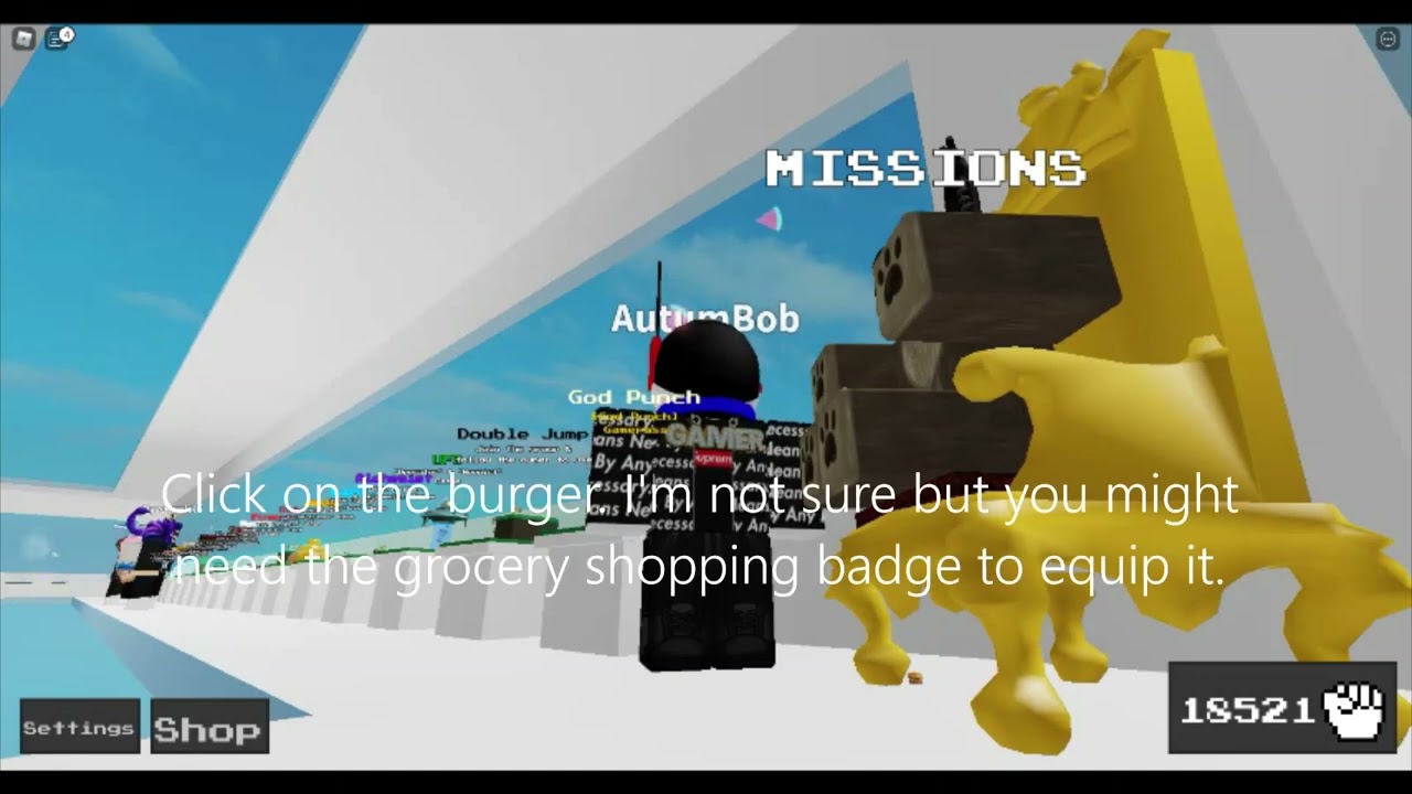 How to get the new burger ability in ability wars - YouTube