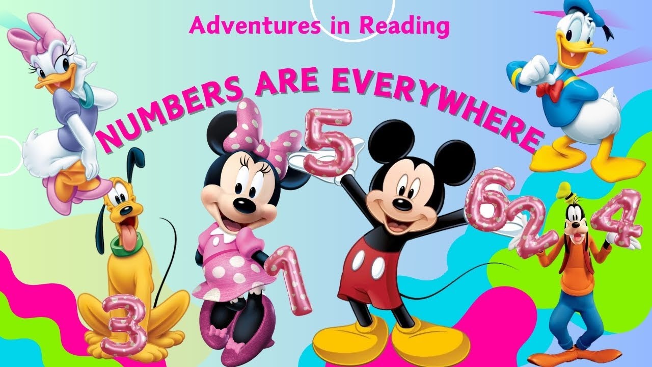 📖 Adventures in Reading: Numbers Are Everywhere | Disney Learning Read ...