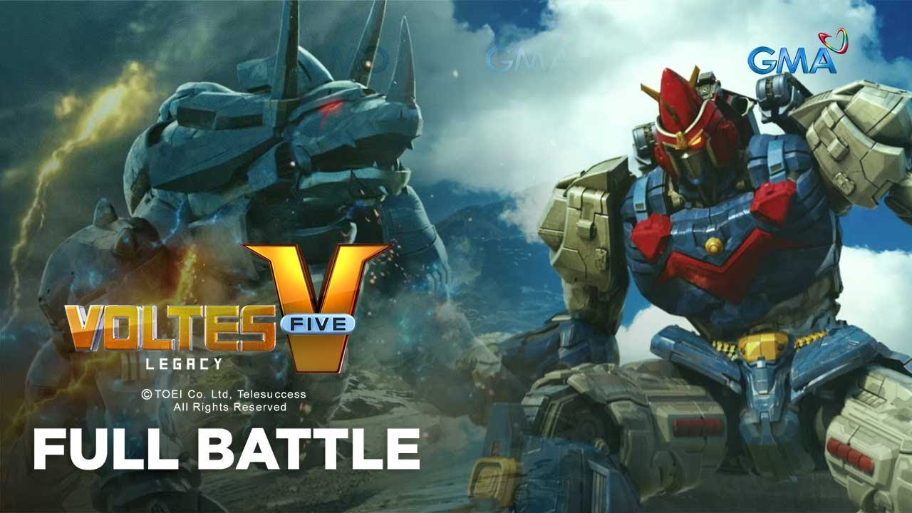 Voltes V Legacy: Voltes V versus Zairus (Full Battle) - YouTube