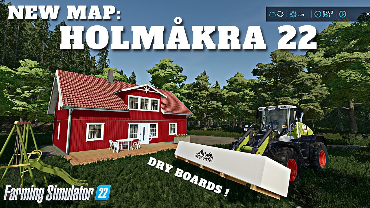 FS22 New Map: Holmåkra 22 - Farming Simulator 22. - YouTube