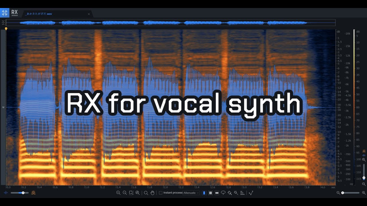 vocal-synth sample cleaning - YouTube