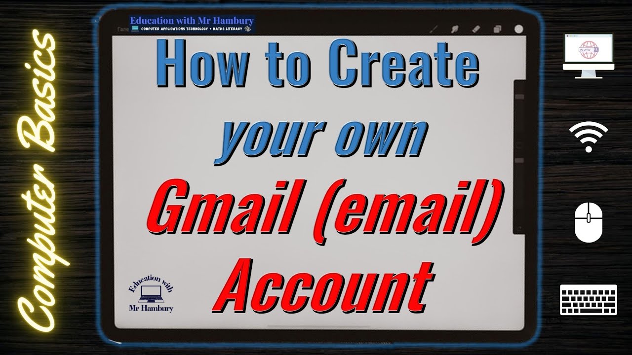 How to CREATE your personal GMAIL ACCOUNT | GMAIL | Beginner's Guide ...