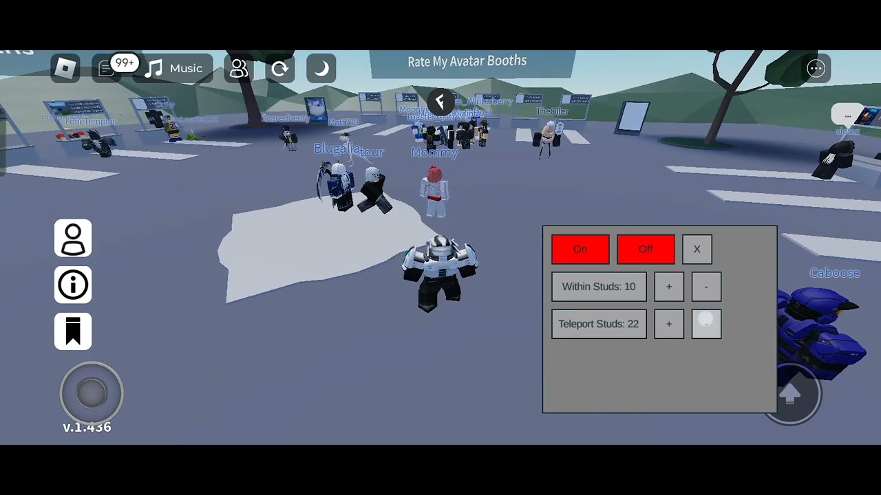 Roblox avoids players by TP script - YouTube