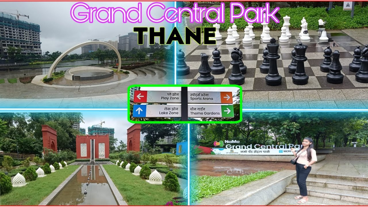 Namo Grand Central park Thane | kolshet Thane new park | Mumbai Thane ...