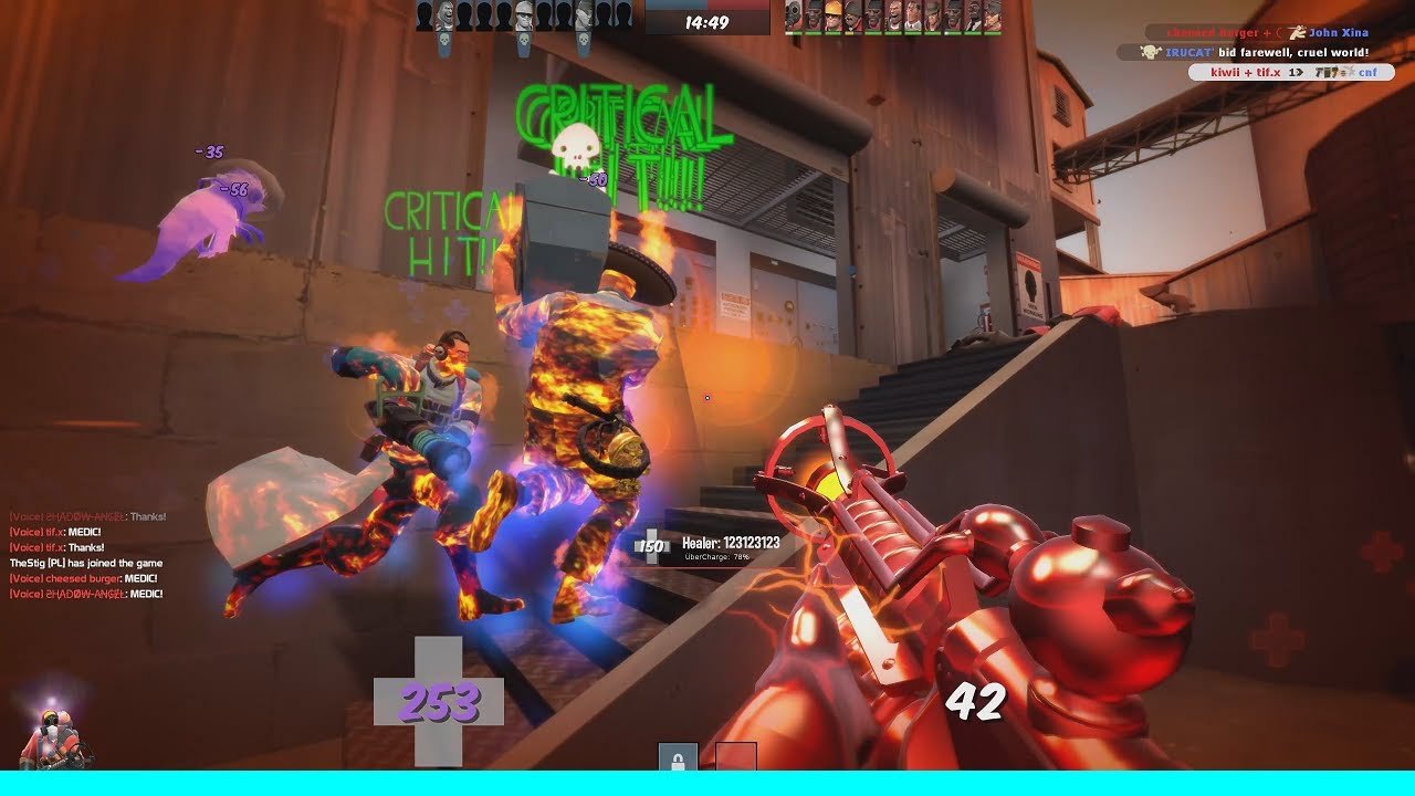 Team Fortress 2 Pyro Gameplay [TF2 Phlogistinator] - YouTube