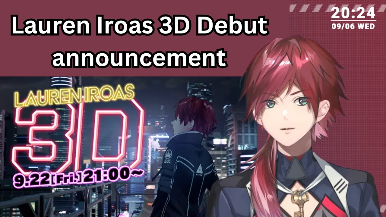 Lauren Iroas finally announcing his 3D debut after 2 years [Lauren ...