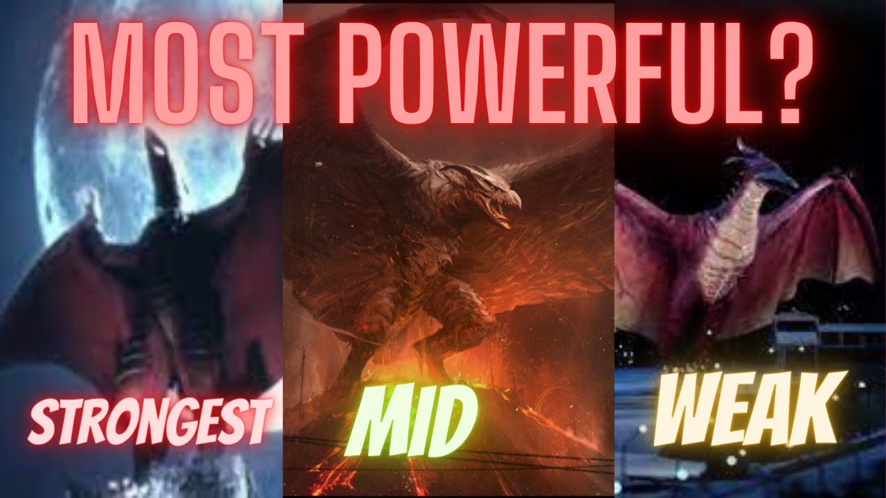 Ranking Every Rodan from WEAKEST to STRONGEST(Godzilla Ranking) - YouTube