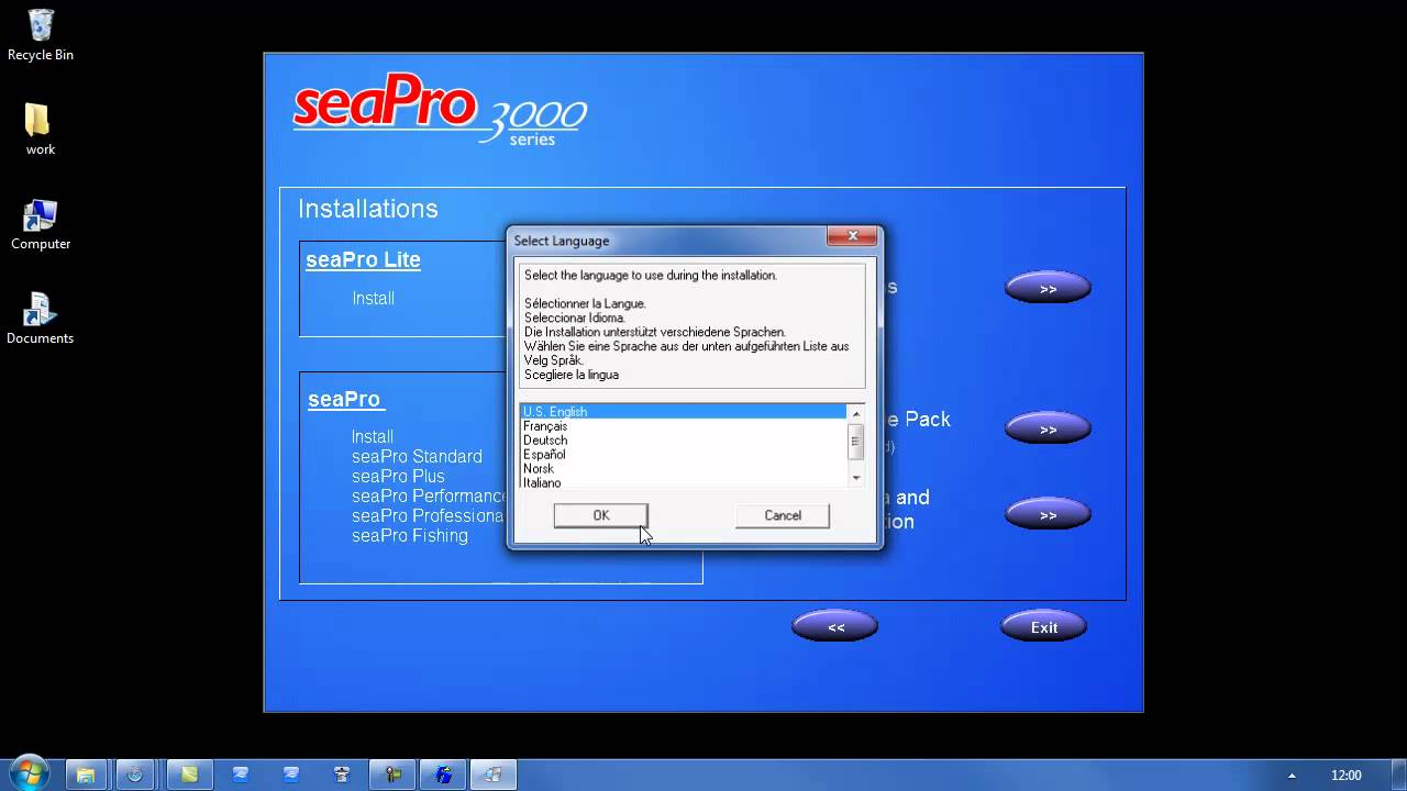 seaPro 3000 - Installing seaPro - YouTube