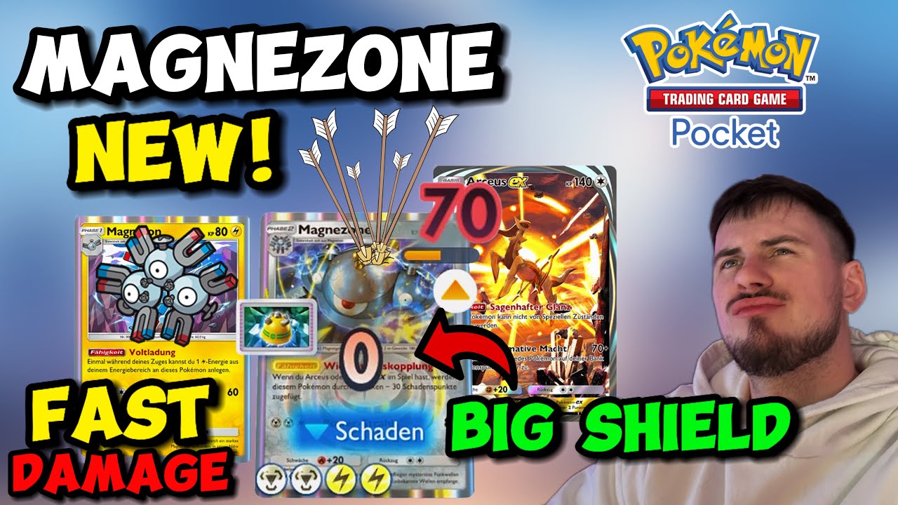 POKÉMON TCG POCKET - NEW MAGNEZONE IS INSANE ! - YouTube