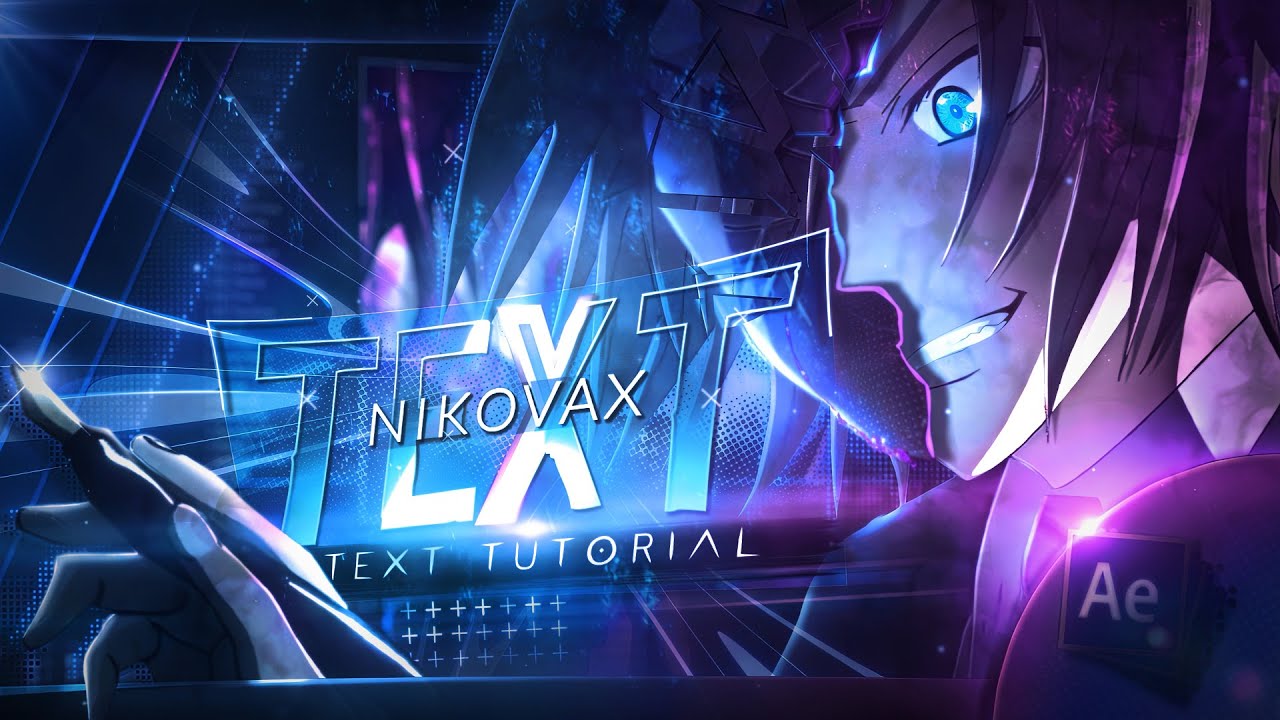 Nikovax's Text Tutorial | After Effects - YouTube