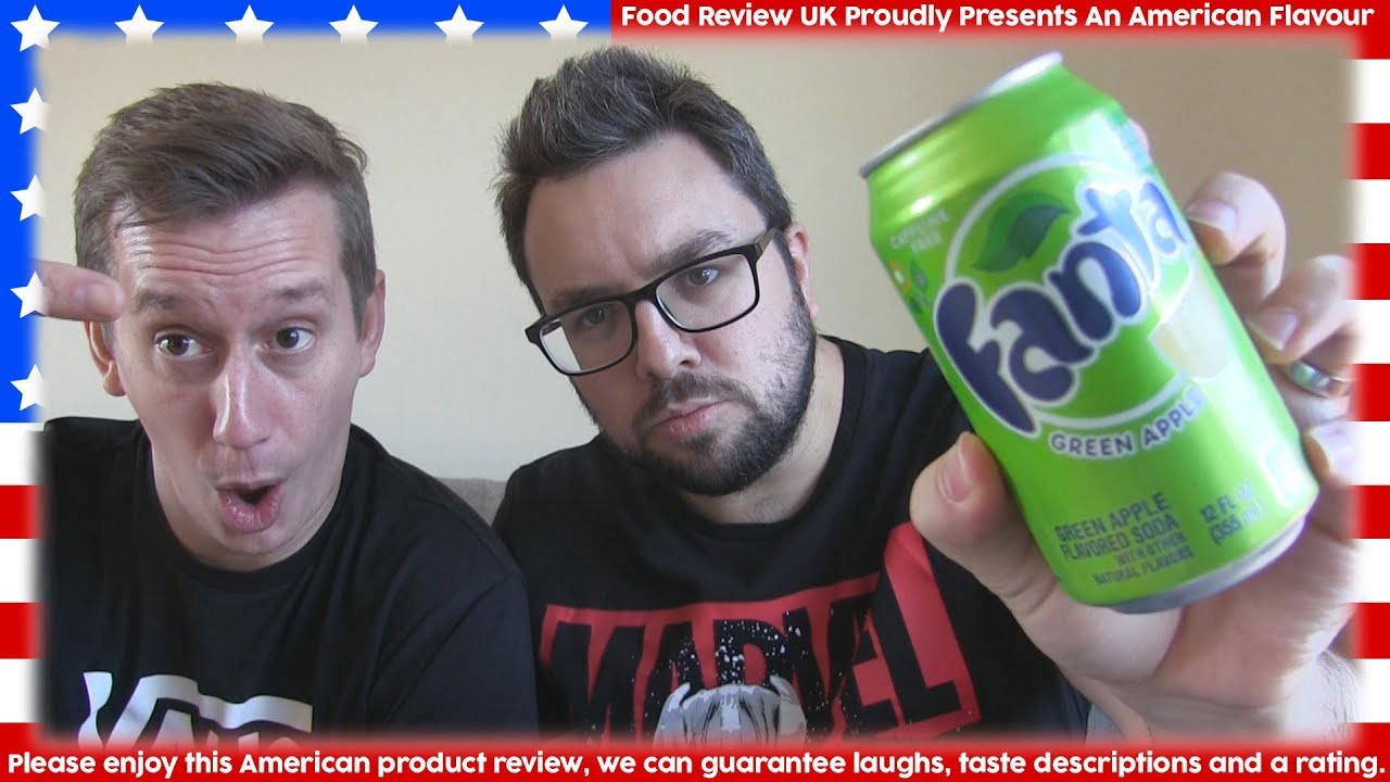 Fanta Green Apple Review (America) - YouTube